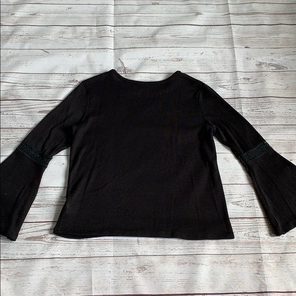 The Children's Place | Shirts & Tops | Girls Long Sleeve Black Sweater ...